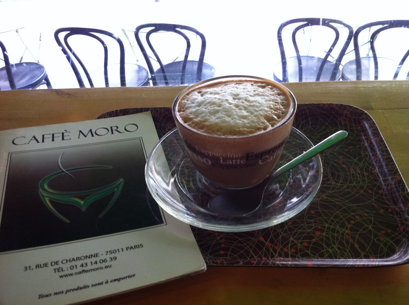 Pot of Paris: Caffe Moro, Paris - The Battle of Italian Coffee