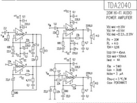 tda audio amplifier | electro,circuit, schema & Datasheet