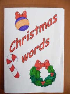 English for primary teachers and children: CHRISTMAS WORDS - book