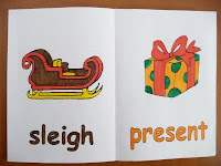 English for primary teachers and children: CHRISTMAS WORDS - book