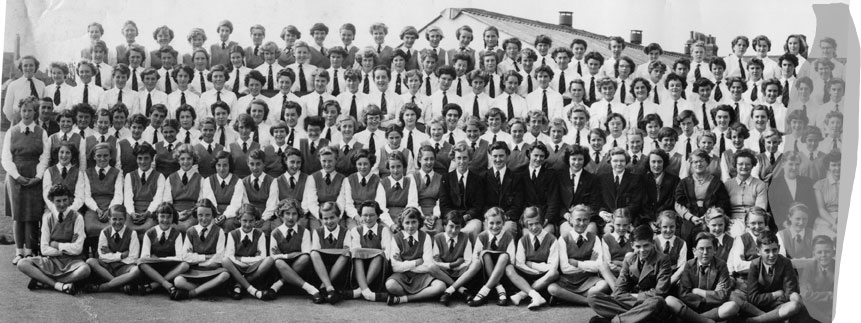 Wolverton Past - History before 1970: Wolverton Grammar School - 1955-6