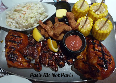 Pasir Ris Not Paris: Fried Shrimp, Tony Roma Suntec City