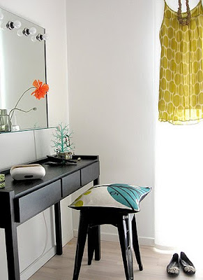 Down and Out Chic: Pretty Vanities in White