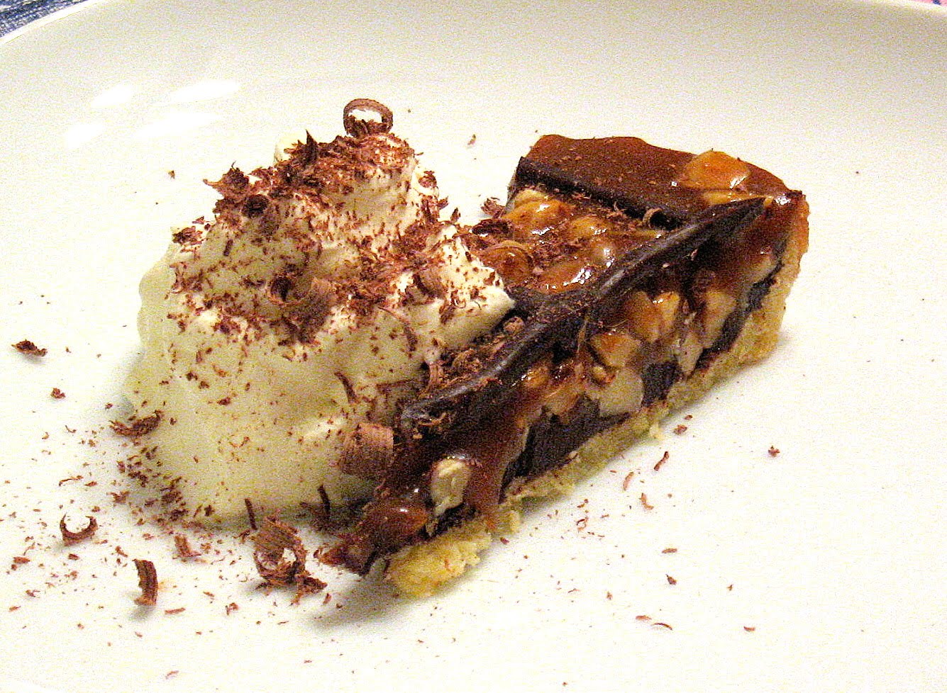 Chocolate Caramel Hazelnut Tart - The Spiced Life