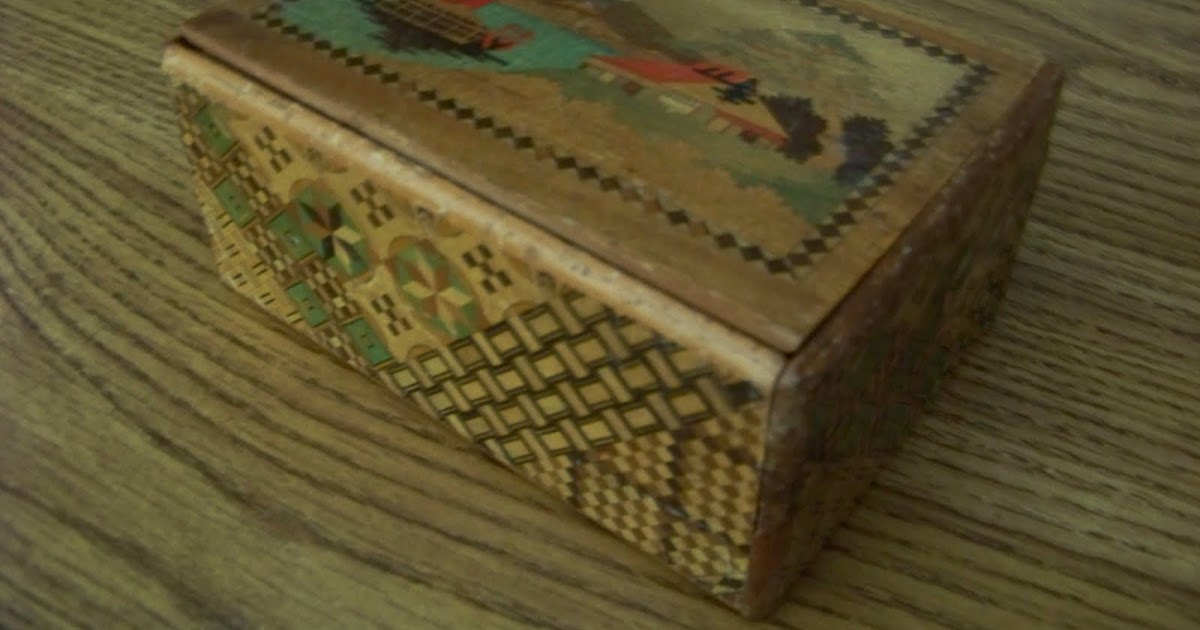 BONUS FEATURES: PHOENIX: Childhood artifacts - box with secret compartments