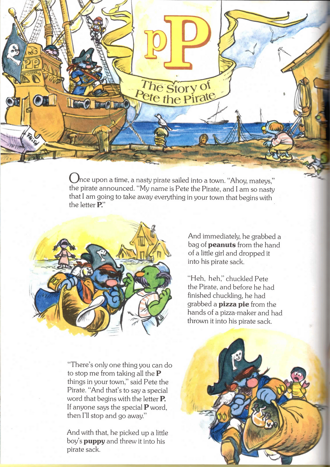 KidzLove2Play -------------------: Letter P story