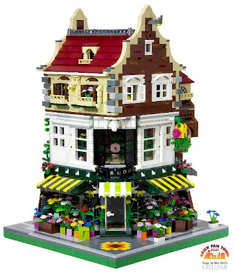 Brick Town Talk: Fabulous Flower Shop - LEGO Town, Architecture ...