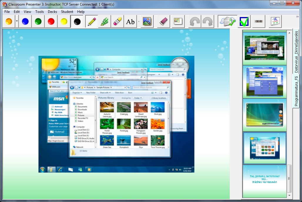 Stāsti par IT skolā un ne tikai...: Classroom Presenter - lielisks ...