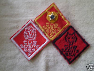 Cub Scouts Time Capsule: 3 Patches (Lion patch)