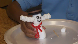 Diary of a Kindergarten Teacher!: How to make a Marshmallow Snowman!