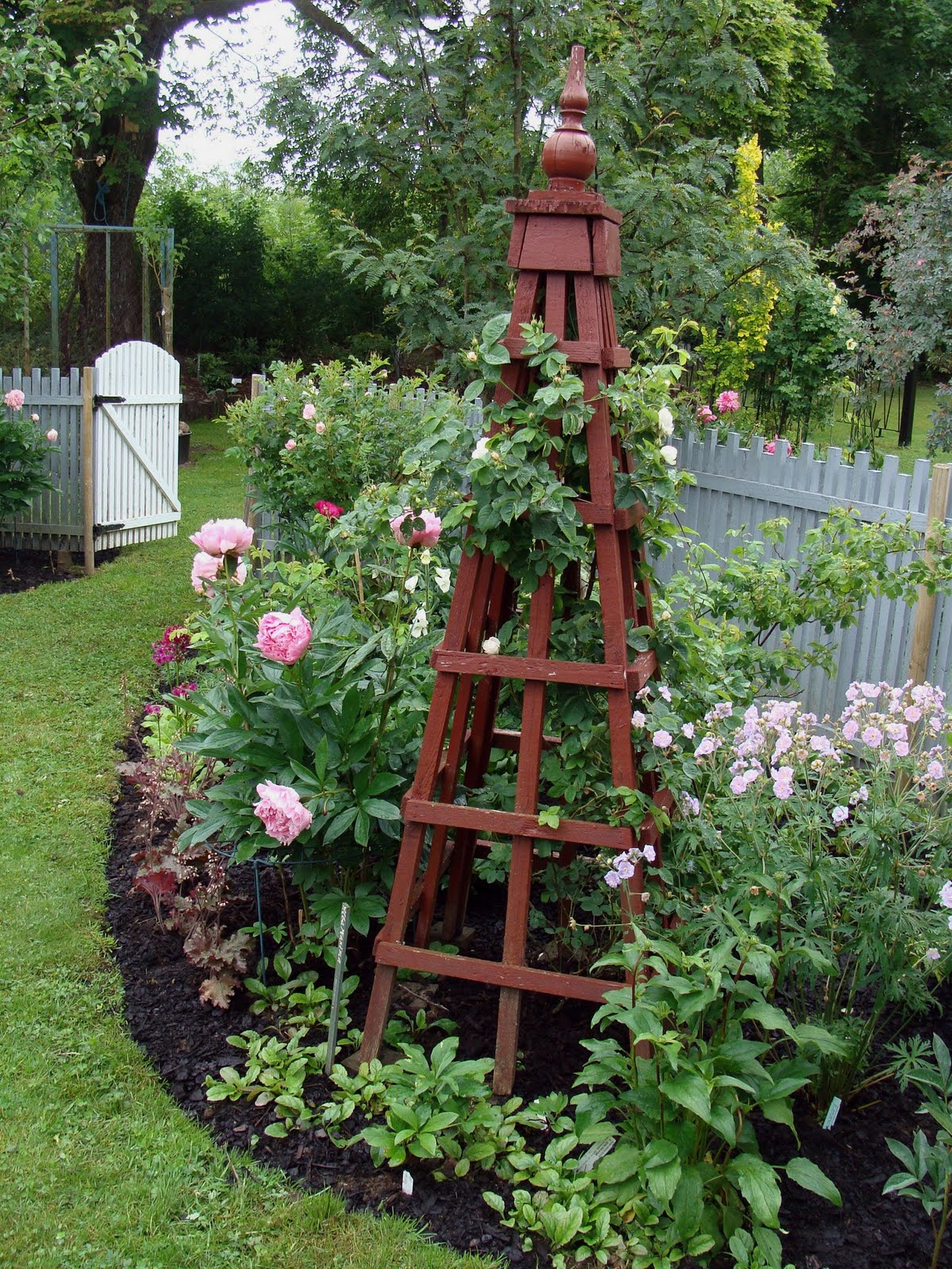 Trädgårdsdrömmar: Trädgårdsvandring...Rosariet