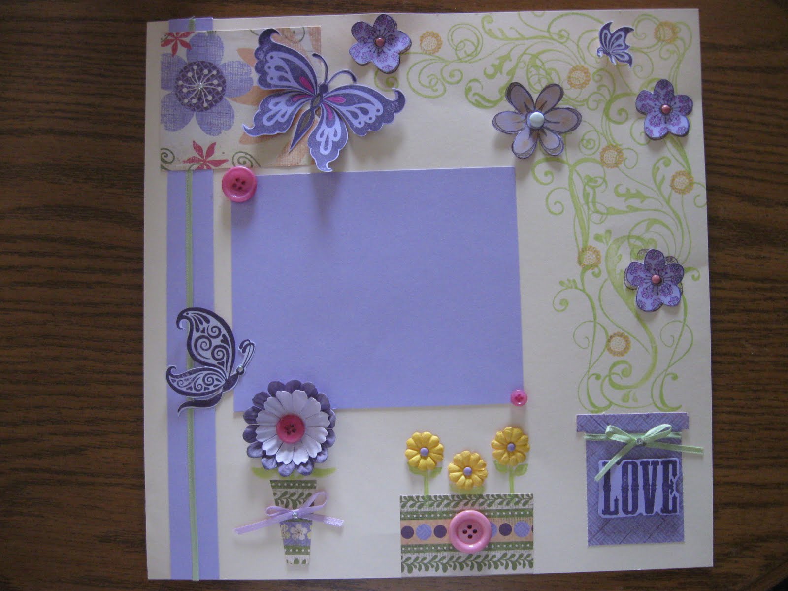 Kathleen's Creations: Beautiful, but "simple" Scrapbook Art
