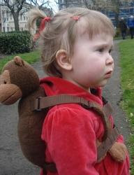 Bebekidsworld: Harness Buddy 2 in 1 - Gold Bug