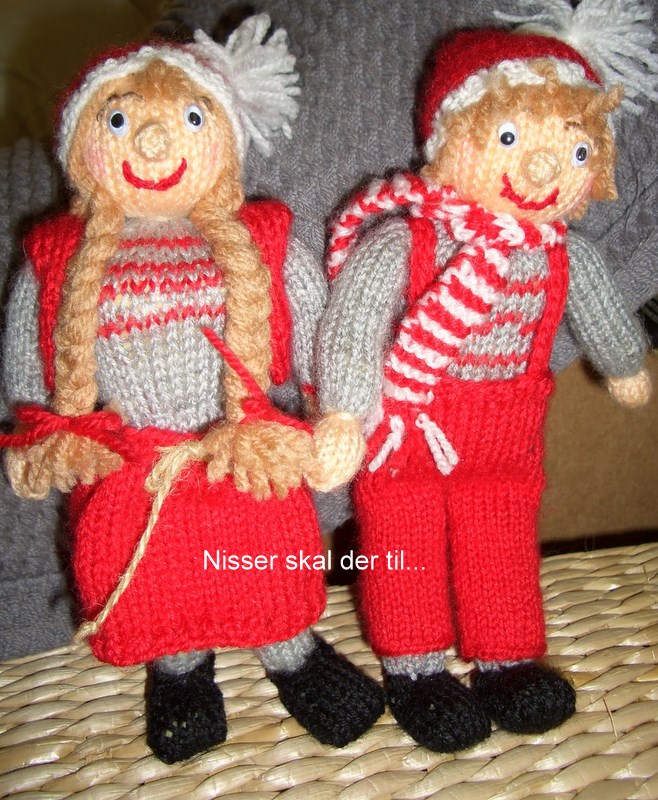 Nisser skal der til: Strikket Nisser