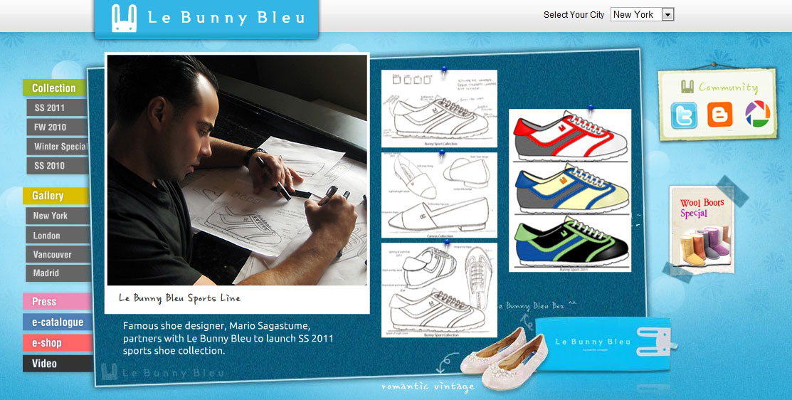 Le Bunny Bleu Image Blog: SS 2011 Le Bunny Bleu Sports Line