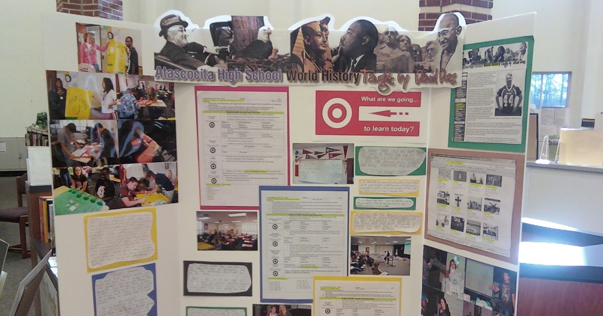 Teacher Wall: The Gallery Walk 2009: Learning Targets