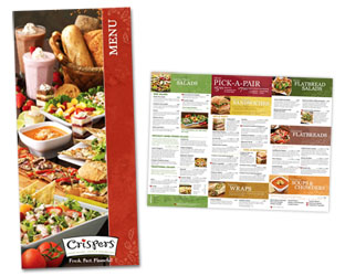 Food Brochures: Sandwich Bread Restaurant Brochure