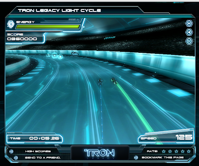 Unity Web Games: TRON: LEGACY Light Cycle