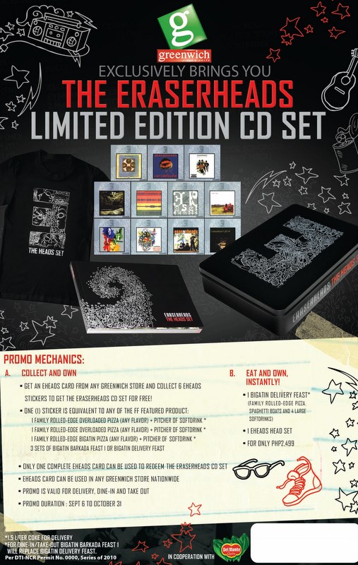 My Music Manila: Eraserheads Limited Edition CD Set From Greenwich, Now ...