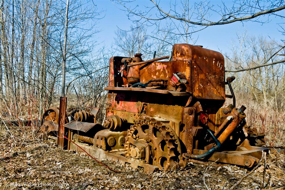Mike Wood Photography: Rusted and trackless TD-14A