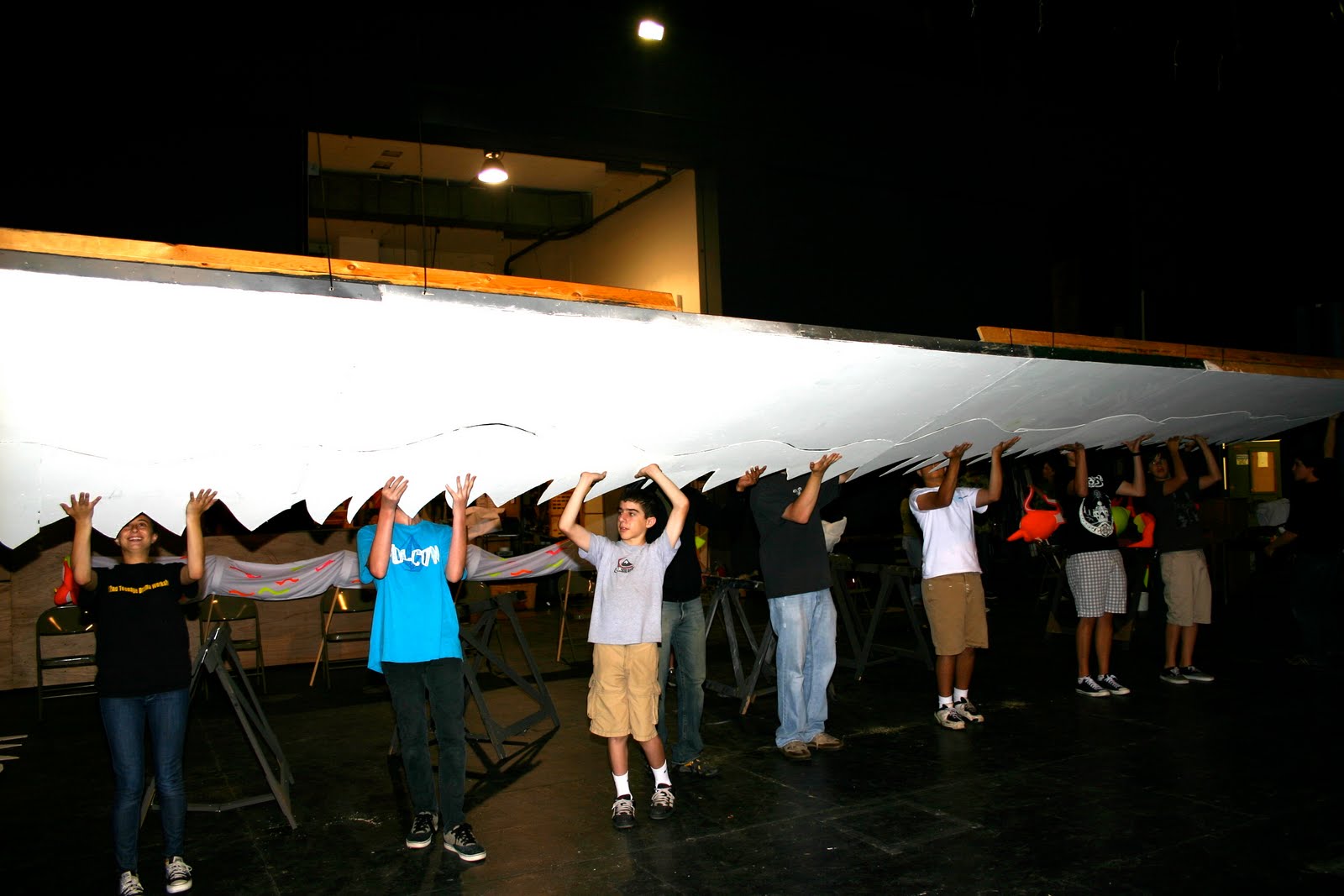 Backstage at the Teenage Drama Workshop: Today's Lesson: Rigging and ...