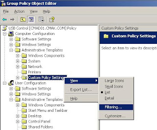 EC: Using GPO to disable USB storage device
