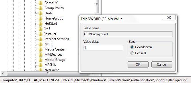 Customize the Windows 7 log-on screen - Windows 7