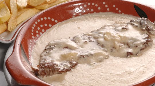 Ementa do Dia: Bife Com Natas