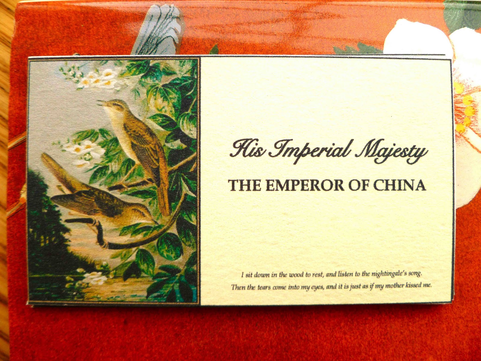 the happy honeybee: old-fashioned calling cards