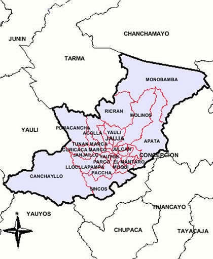 El Valle del Mantaro: Provincias del Valle del Mantaro