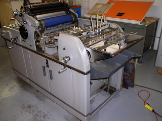 Allen International: Multilith 1850 CD offset printing press