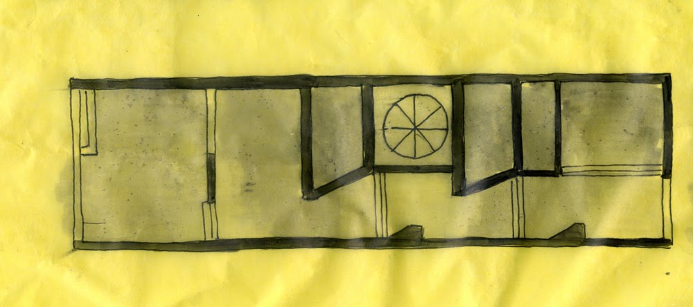 Representations: Art gallery draft poche drawings