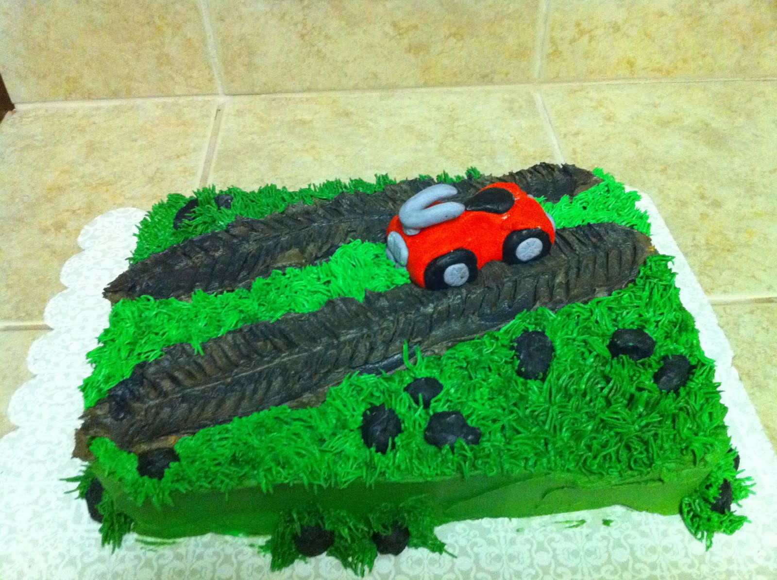 TumiTicklers: Four-Wheeler Cake