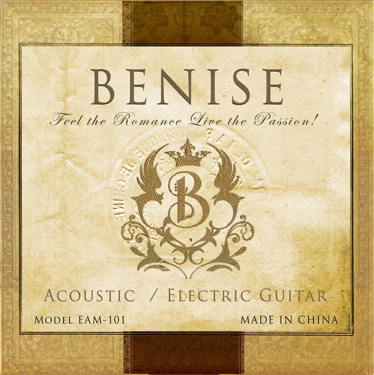 BENISE GUITARS: GUITAR LABEL