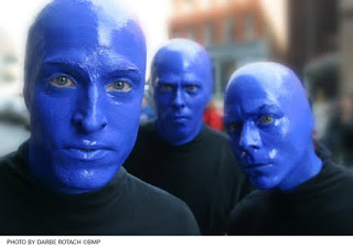 think blue.: blue.... people?