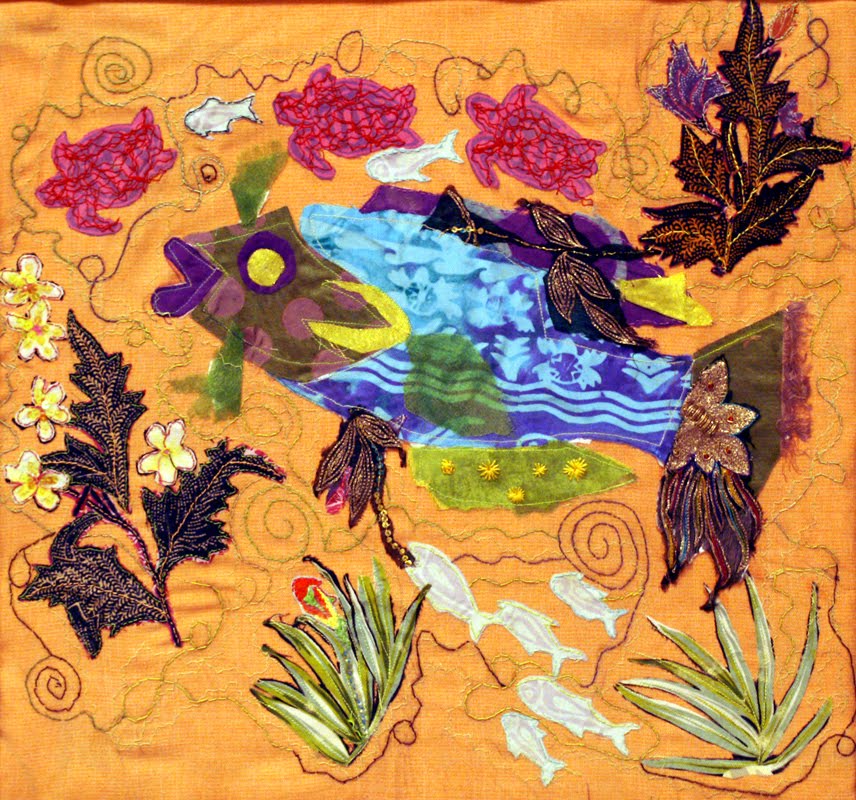 Maya Ubud Resort and Spa: Jewelled Batik & Fabric Collage Exhibition