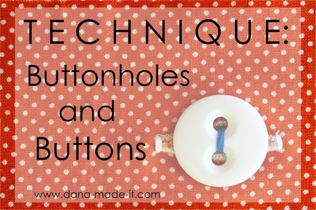 Buttonholes and Buttons - MADE EVERYDAY