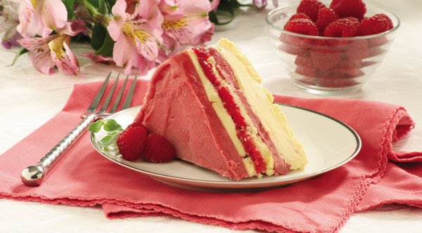 Romancing The Chocolate: Awesome Easy Frozen Raspberry Layer Cake and ...
