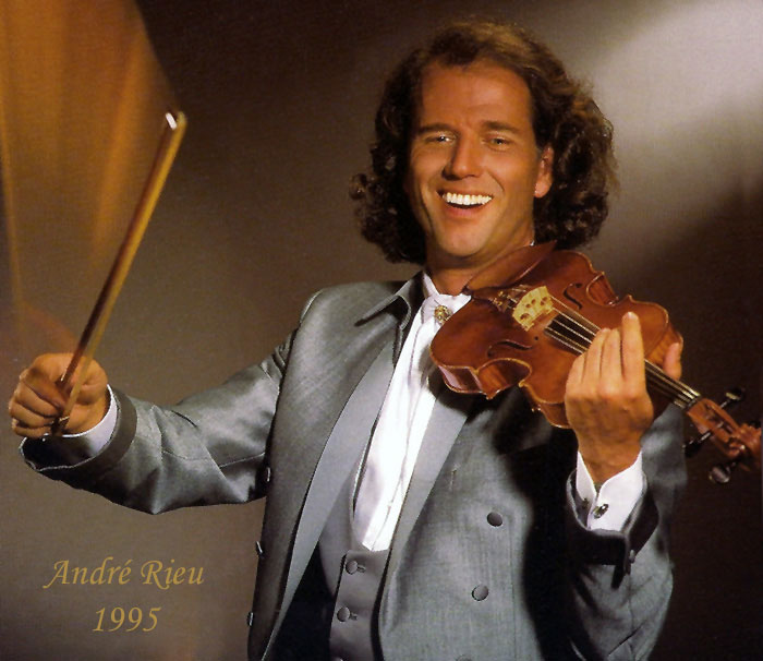 ANDRE RIEU FAN SITE THE HARMONY PARLOR: SEE ANDRÉ RIEU IN A 1995 CONCERT