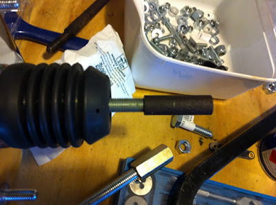Bluefish: New brake booster linkage..