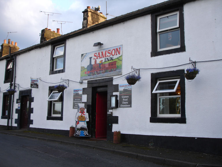 Let's not cook.: Samson Inn/Pub Food/Gilsland