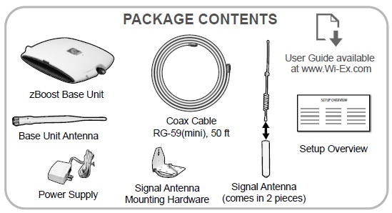 wpsantennas.com - Cellular Reception Solutions: Wi-Ex zBoost YX545 YX ...