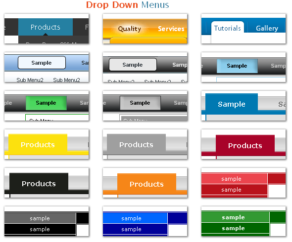 How to Add Drop Down Menu Widget in Blogger - Horizontal Menus (HTML ...
