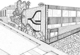 Oksana Architecture: Campus sketches