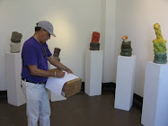 MARIO QUILLES ceramic sculpture