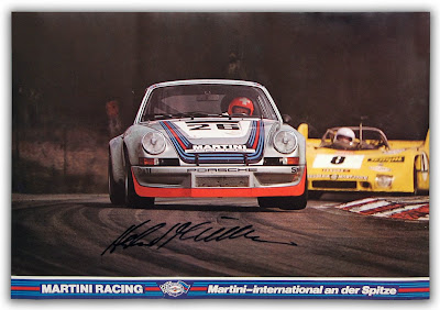 Automobiliart.com: Martini Racing Porsche Carrera RSR and Herbert ...