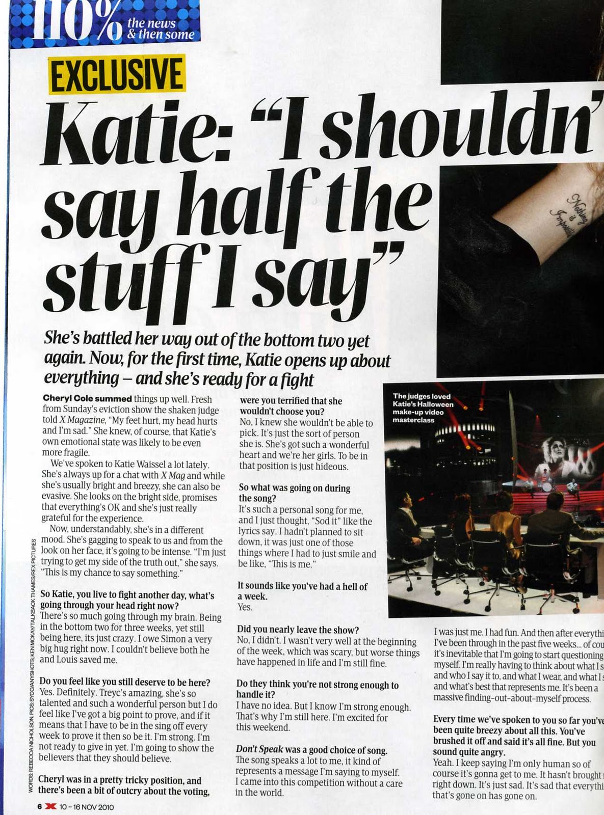 leanneedwards: LIIAR analysis of existing music magazines-X Factor Magazine