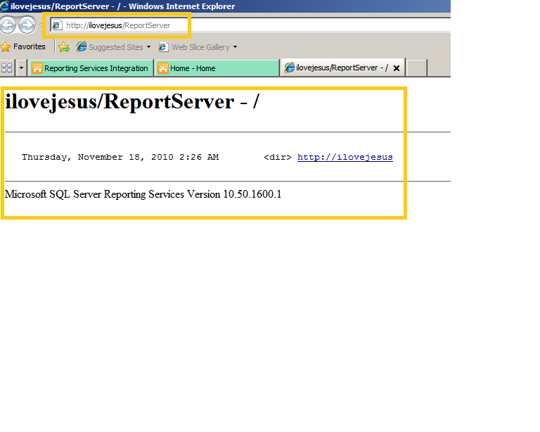 Informatics People - SharePoint developer: Intergration Reporting Service with SharePoint 2010