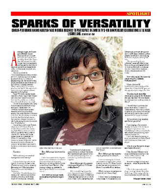 Q4music: Sparks of Versatility - Anand Narayan