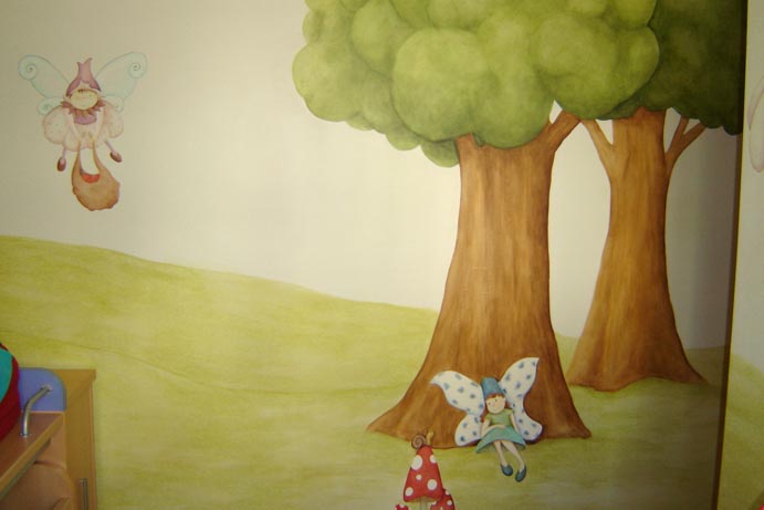 Murales de pared infantiles - Imagui